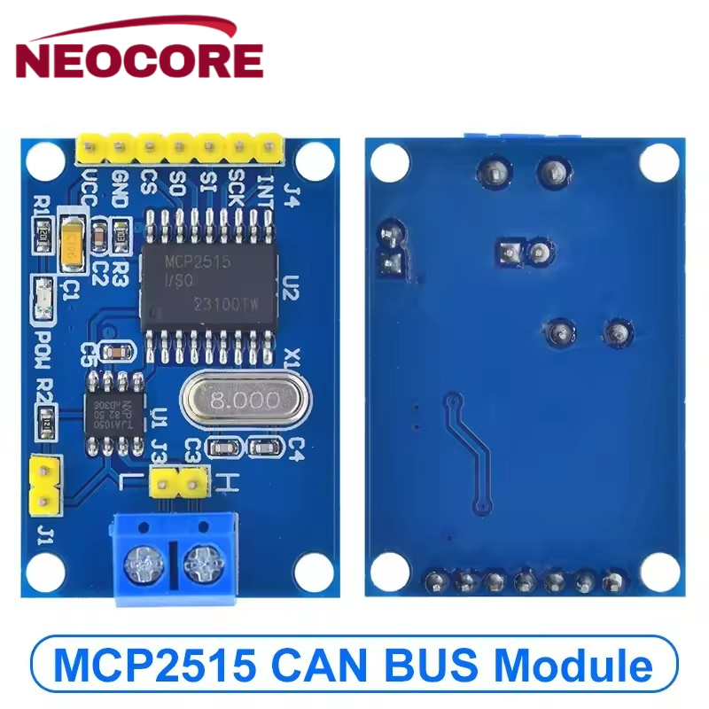 MCP2515 CAN Bus Driver Module Board TJA1050 Receiver SPI For 51 ARM Controller Interface Module ...