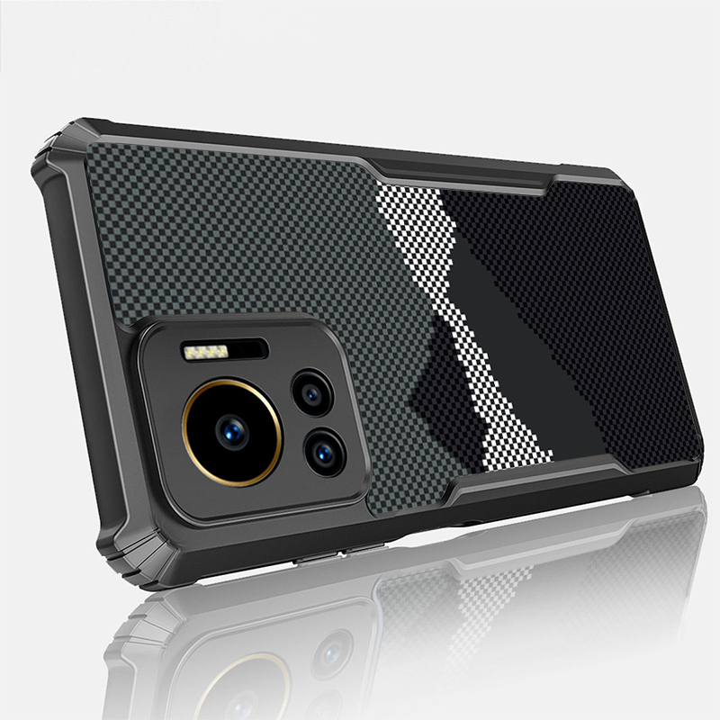 Kevlar Carbon Fiber Texture Shockproof Phone Case For Infinix Note 30i ...