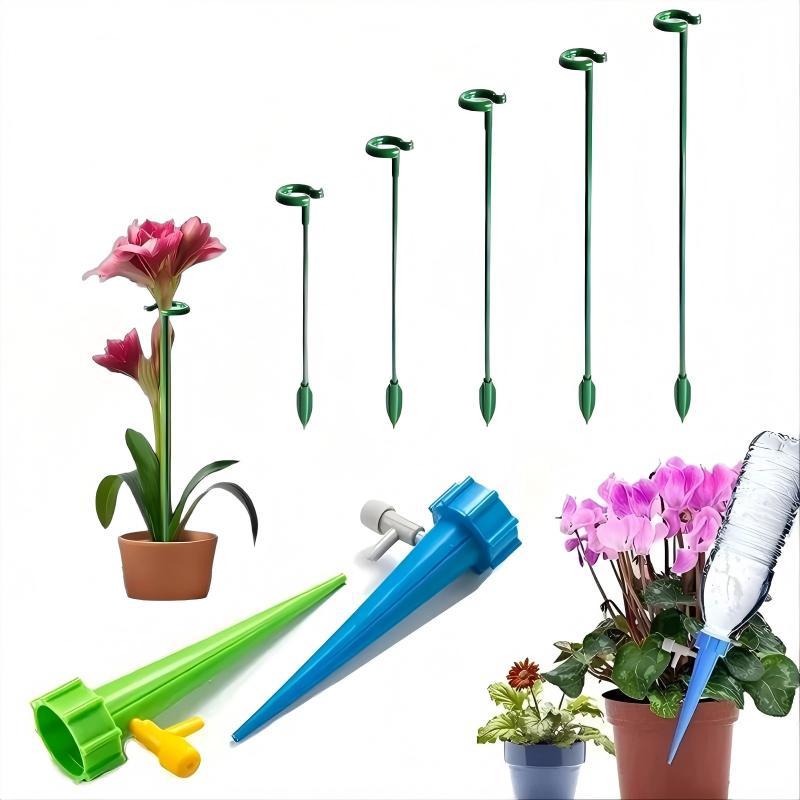 Plant Stand Automatic Drip Waterer, Adjustable Drip Irrigation System ...