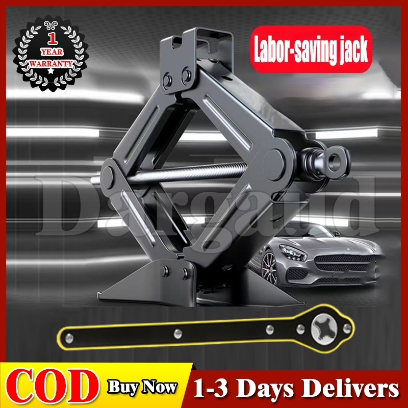 1 ton 2 ton 3 ton Auto Labor Saving Jack Small Car Tire Jack SUV Car ...