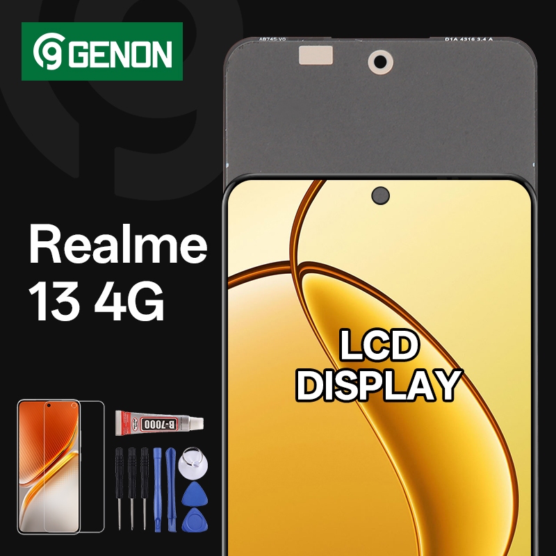 Genon AMOLED 120Hz LCD for Realme 13 4G LCD Display Touch Screen ...