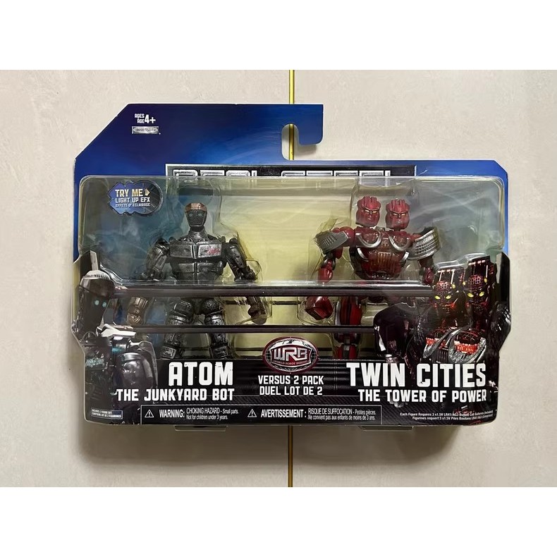 JAKKS Real Steel Adam VS Twins Action Figure | Shopee Philippines