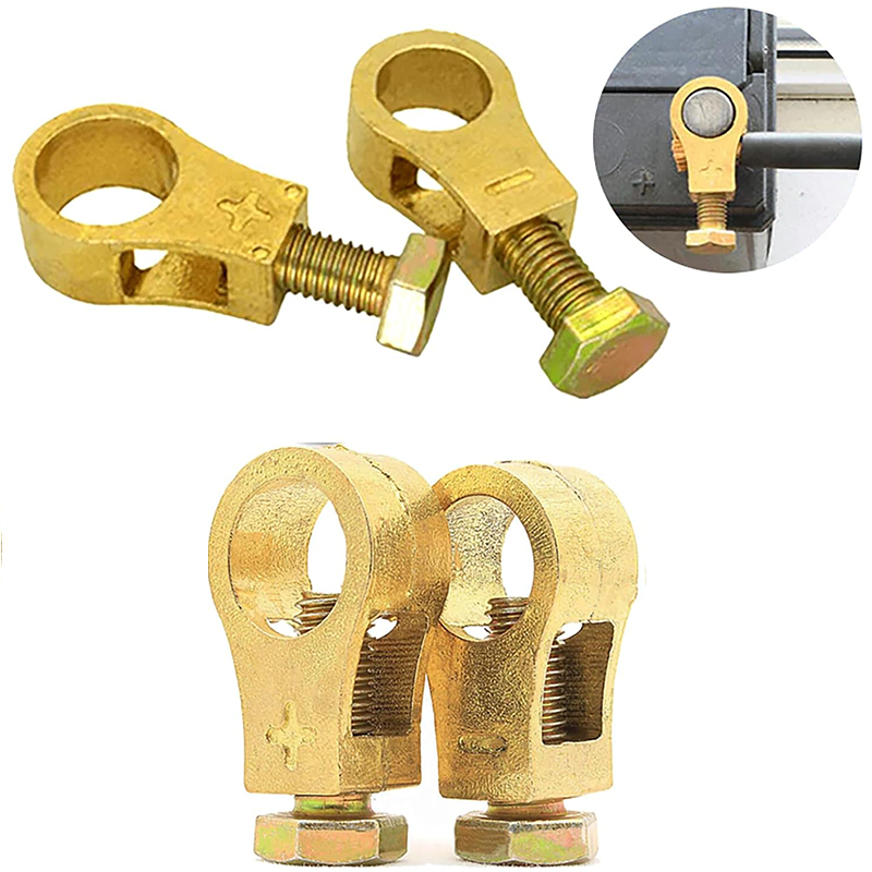 Pure Copper Battery Terminal Connection Clip Car Battery Terminal ...