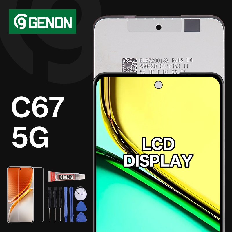 Genon IPS 120Hz LCD for Realme C67 5G LCD Display Touch Screen ...
