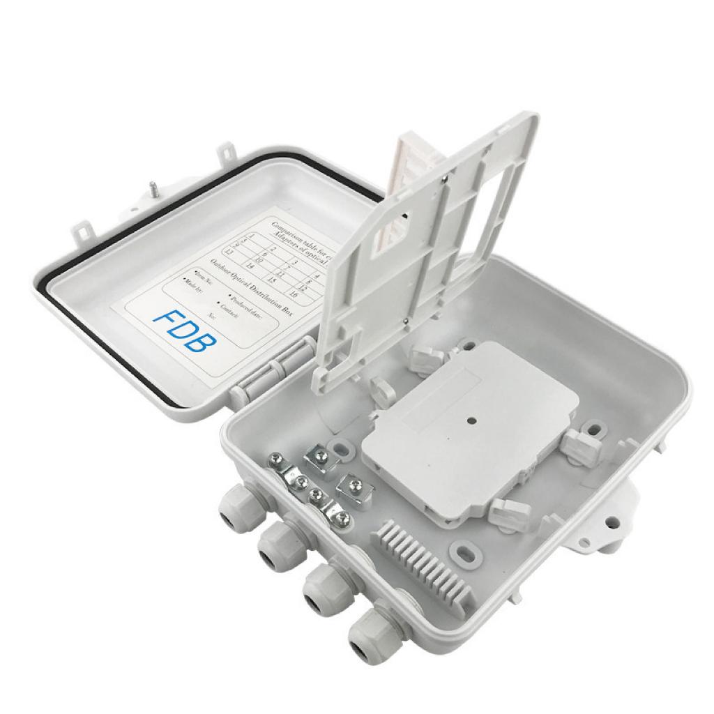 1:16 1:8 Nap Box Fiber Optic PLC Splitter Box and Coupler 24 core FTTH ...