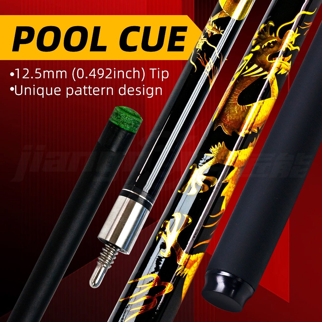 High-Quality Composite Carbon Carom Billiards Cue Stick with Elegant ...