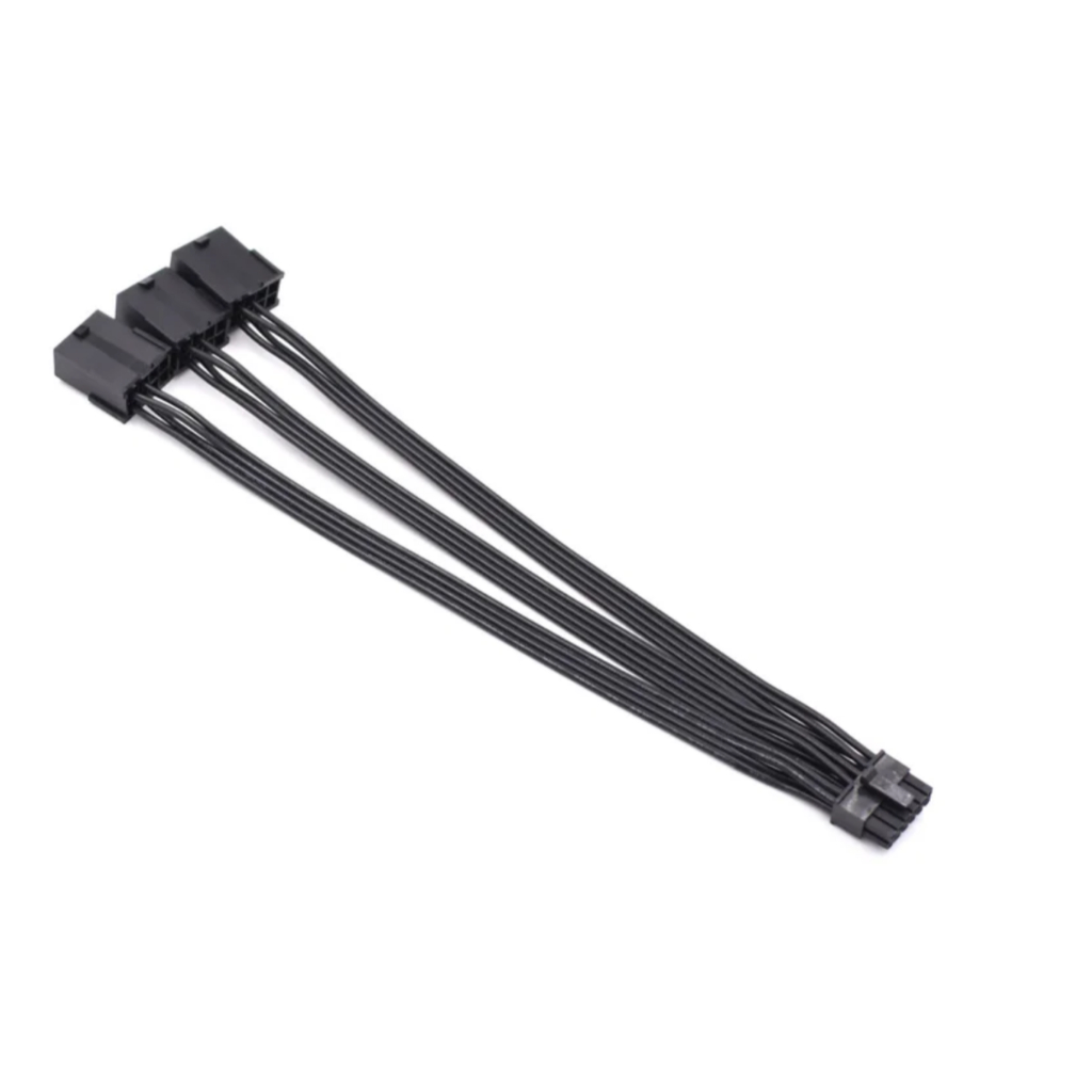 3*8pin PCI-e to Micro-Fit 12Pin Compatible GPU Power Cable for Mini ...