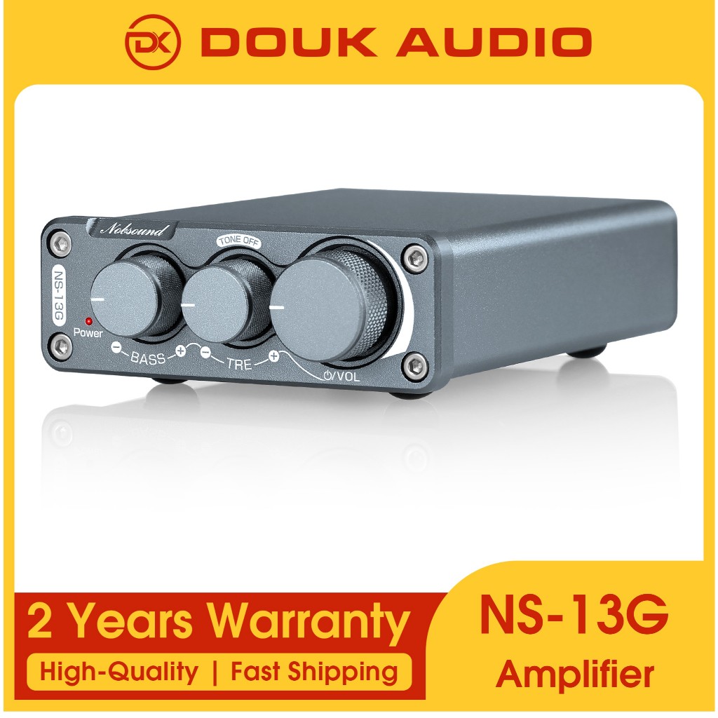 Nobsound NS-13G HiFi Digital Power Amplifier Stereo Desktop Audio Amp+Tone Control 200W | Shopee ...