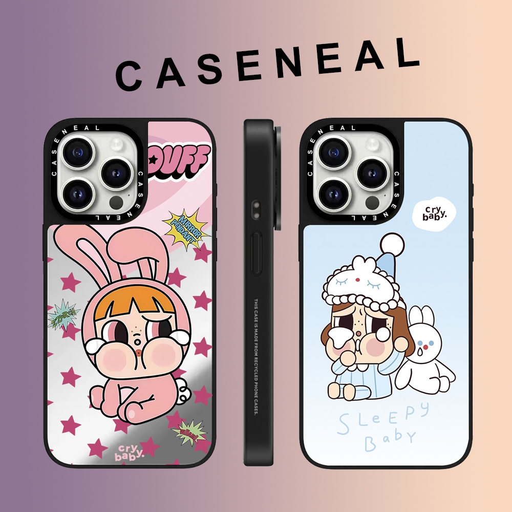 CASENEAL cartoon funny Swollen face girl mirror face Phone Case For ...