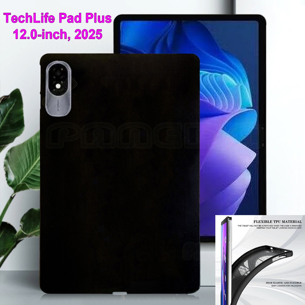 For TechLife Pad Plus 12.0 inch 2025 Tablet Case Simple Style Soft TPU ...