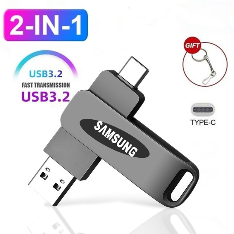 Super 2TB Samsung USB 3.2 Flash Drive: High-Speed Transfer USB3.2 Type ...