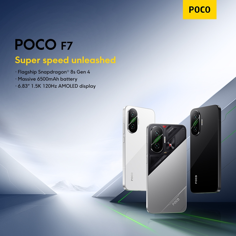 POCO F7 Smartphone | 12GB+256GB/12GB+512GB, Snapdragon 8s Gen 4 ...