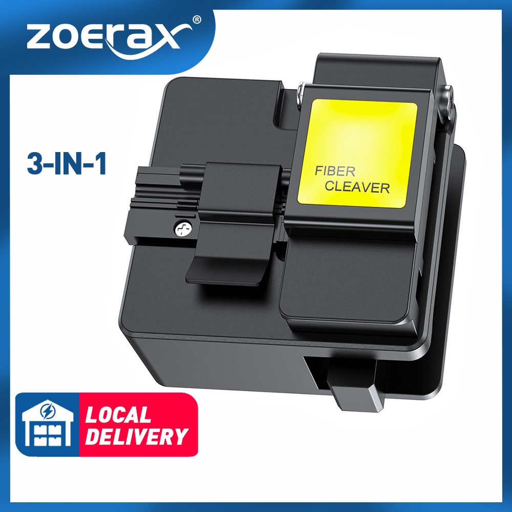 ZoeRax High Precision Fiber Cutting Knife with Fully Automatic Splicing ...