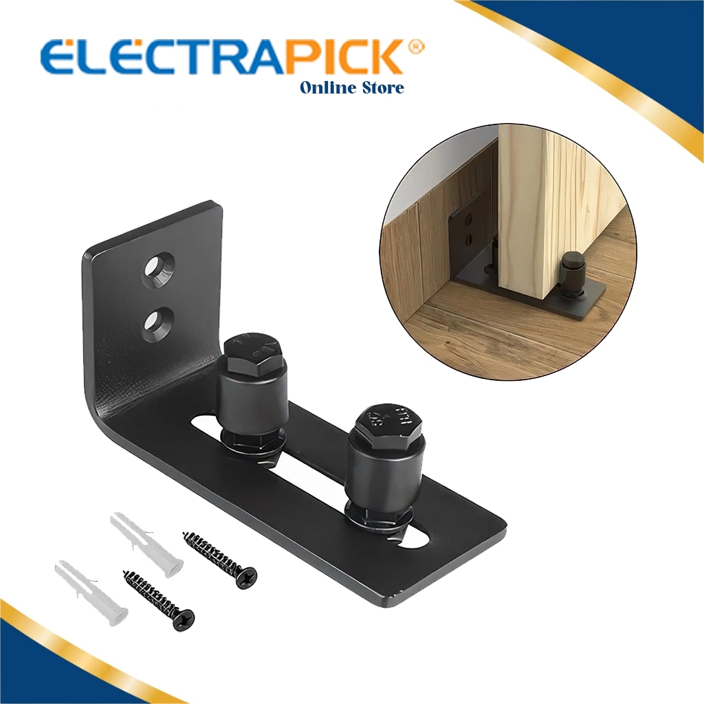 Electrapick Heavy Duty Sliding Barn Door Track System - Adjustable ...