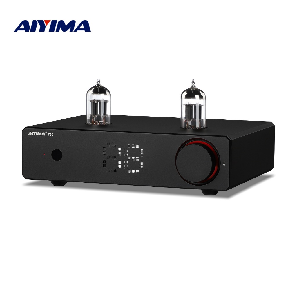 AIYIMA T20 Vacuum Tube Preamplifier ECC83 Fully balanced Preamp RCA XLR ...
