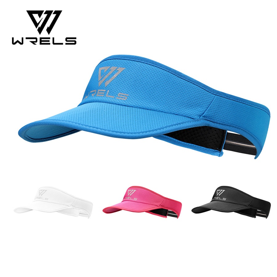 WRELS Outdoor Adjustable Sports Wide Sun Visor Cap Hat Running Golf ...