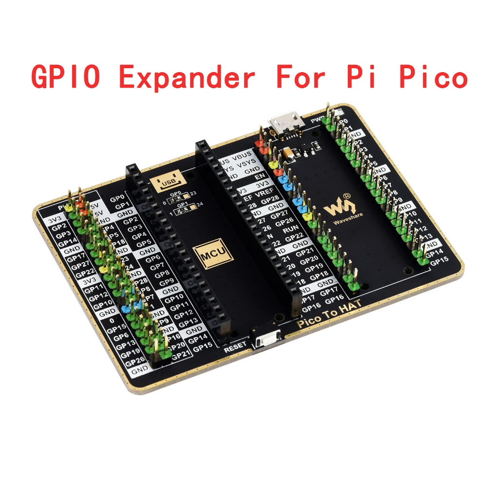 40Pin GPIO Expander Module Expansion Board Breakout Shield HAT for RPI ...