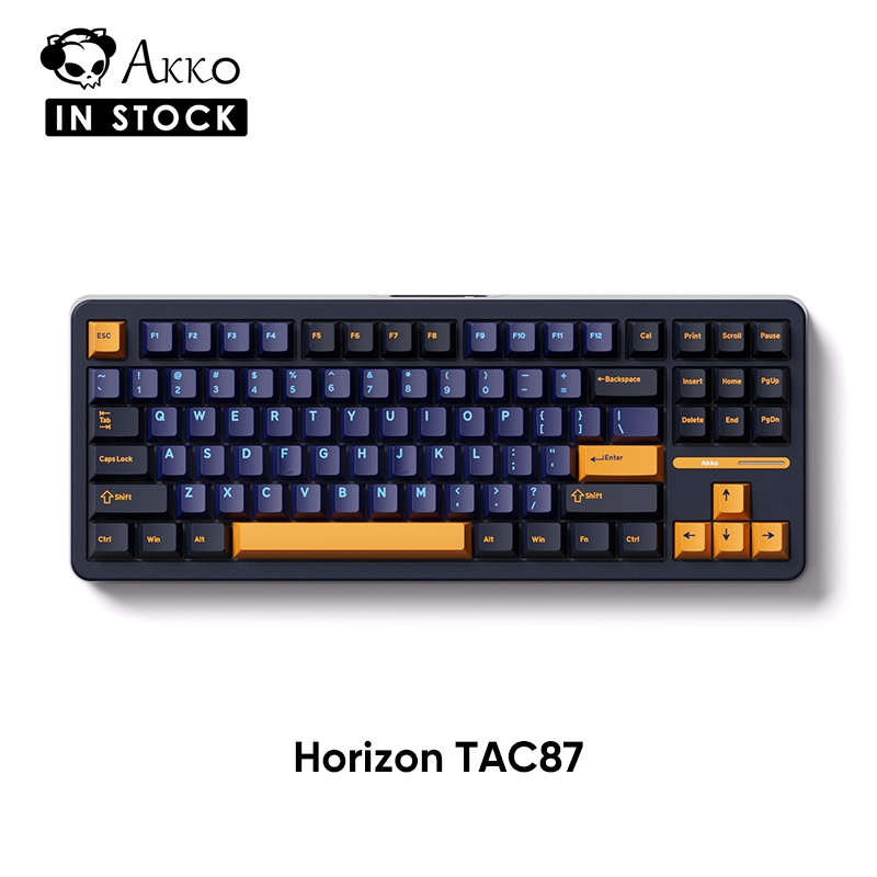 Akko Horizon TAC87 TKL Mechanical Keyboard With RGB, Hot-Swappable, PBT ...