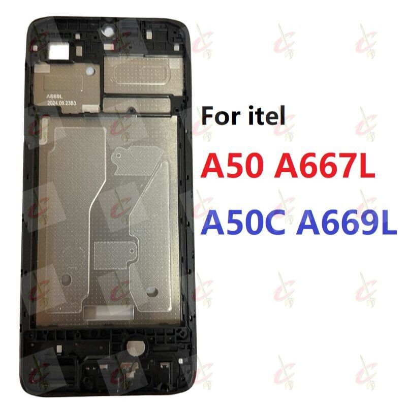 LCD front frame for itel A50 A50C Body Bezel Plate A667L A669L | Shopee ...