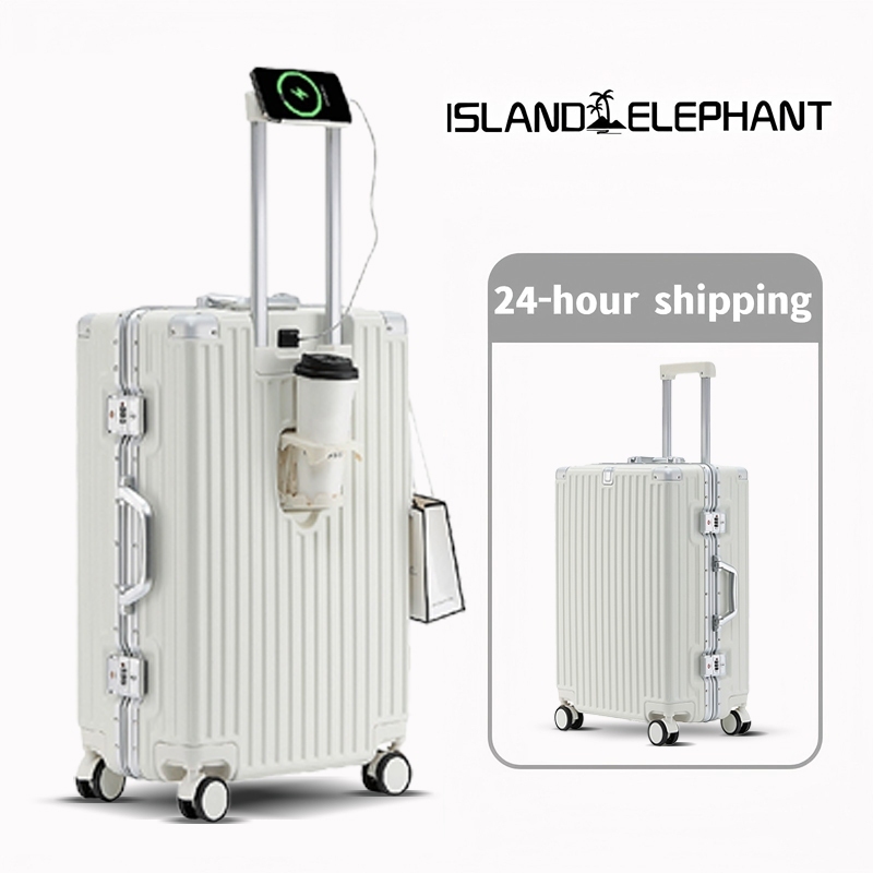 Luggage Travel Bag Aluminum Framed Travel Luggage 7kg Suitcase Maleta ...