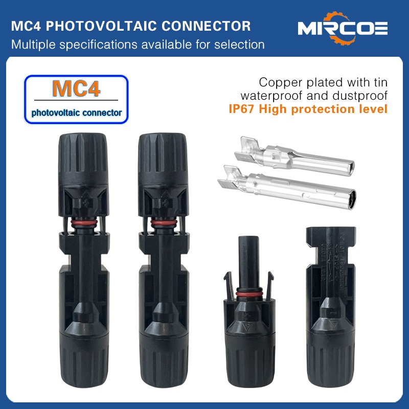 IP67 Waterproof MC4 30a 1000v PV DC Solar Panel Cable Solar Connector ...