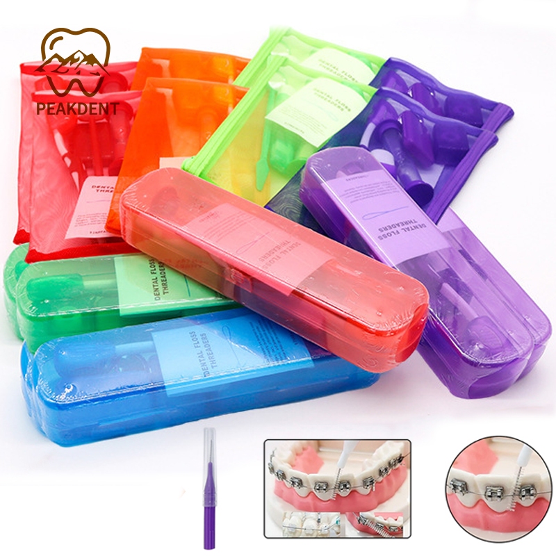Ortho Kit for Braces | 8-in-1 Travel Dental Set with Wax Floss ...