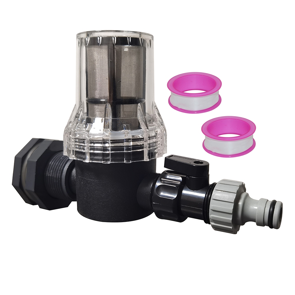 1 Set 4 Pcs IBC 1000L water tank outlet pipe joint nipple valve set ...