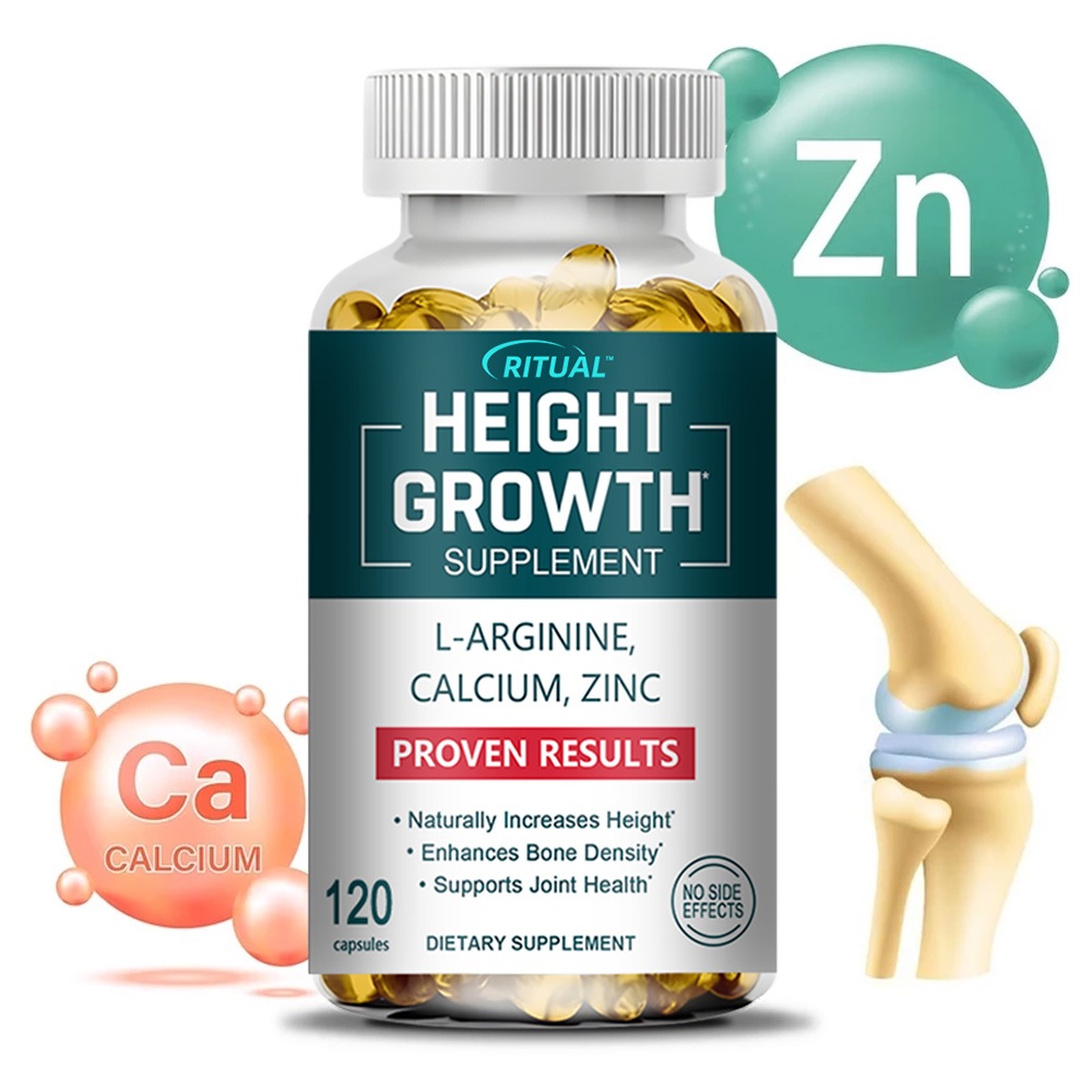 Height Growth Supplement Contains calcium, zinc, spinach and more to ...