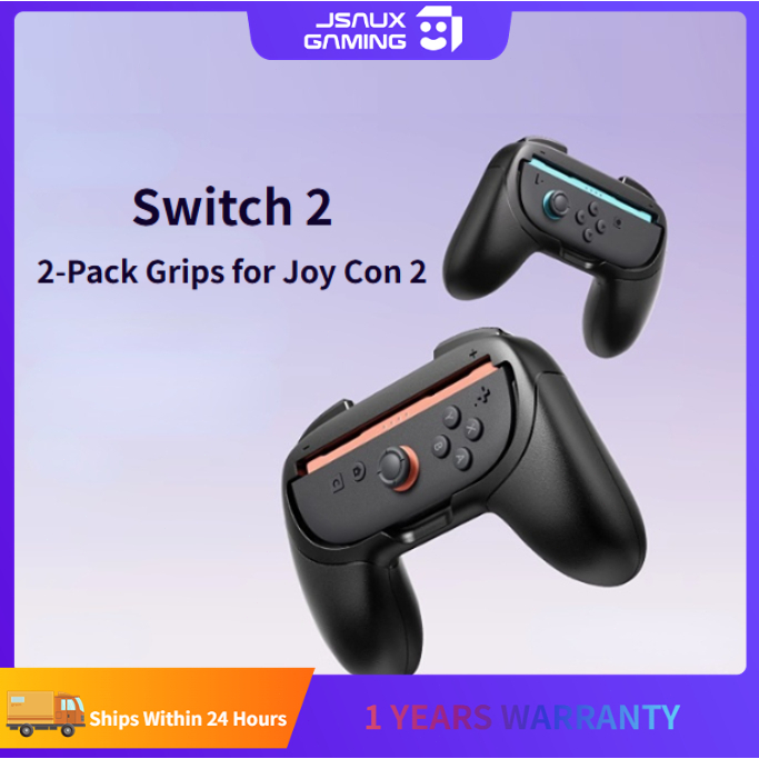 JSAUX JoyVerse Series Single Joy-Con Grip for Switch 2 Grips for Joy Con 2 NS2 Controller Grip ...