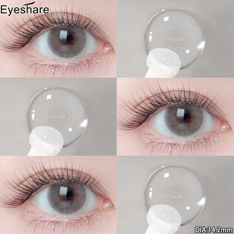 EYESHARE 1 Pair Aurora Crystal Contact Lenses for Eyes Fashion Korean ...