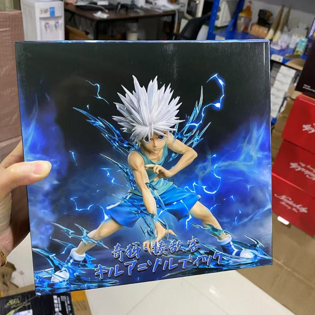Anime Hunter X Hunter Killua Zoldyck Whirlwind Skills PVC Figure ...