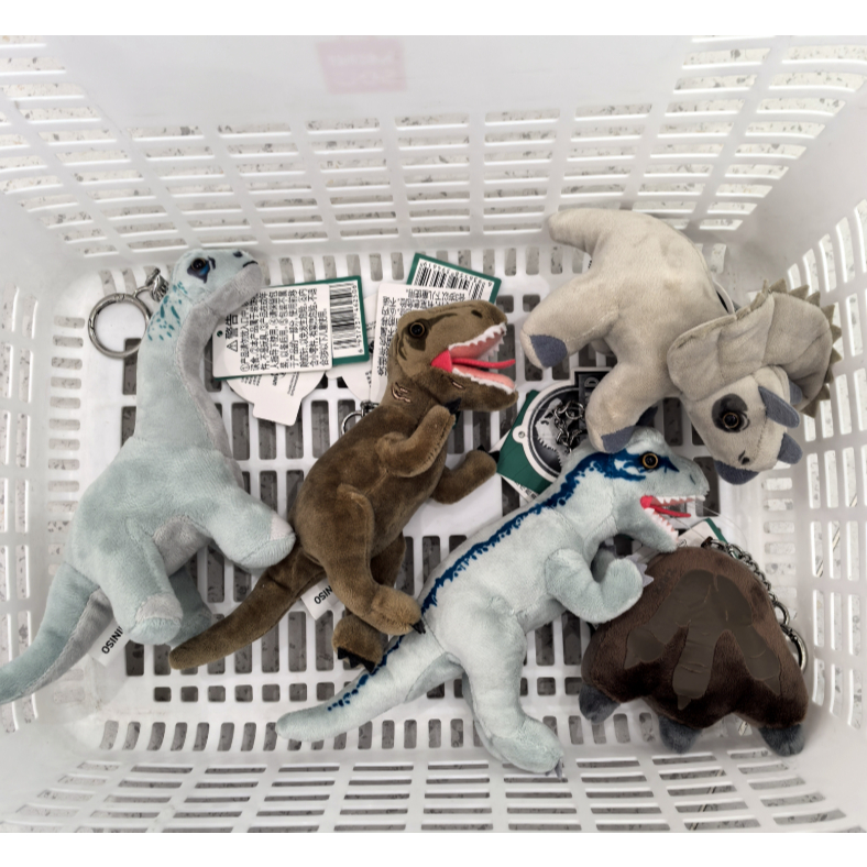 MINISO jurassic Plush Ornaments Brachiosaurus Tyrannosaurus ...