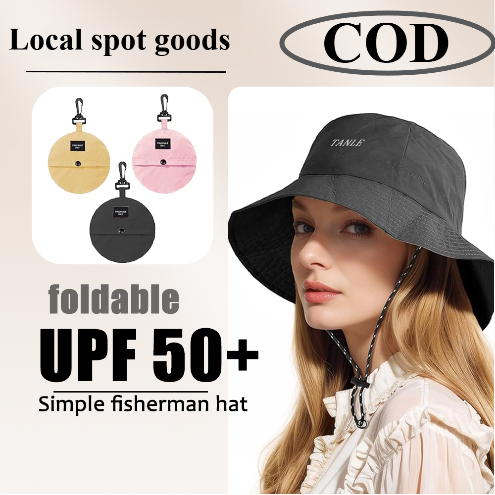 Foldable fisherman sun hat, UPF 50+sun resistant lightweight design ...