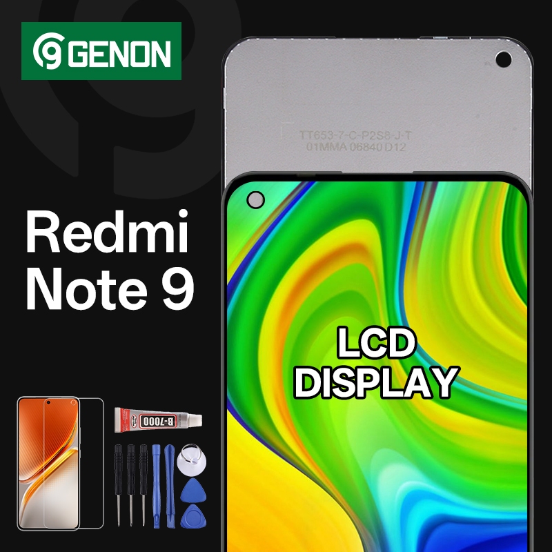 Genon IPS LCD for Xiaomi Redmi Note 9 4G / 10x LCD Display Touch Screen ...