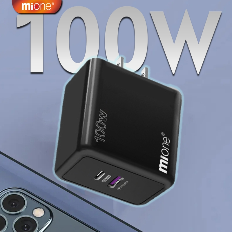 Mione 100W Fast Charger USB Type C Adapter For iPhone 13 14 15 16 Pro ...