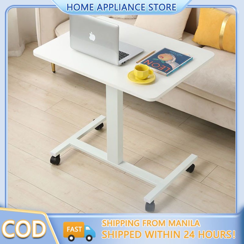 Foldable Bedside Desk Student Writing Desk Adjustable Nightstand Laptop ...