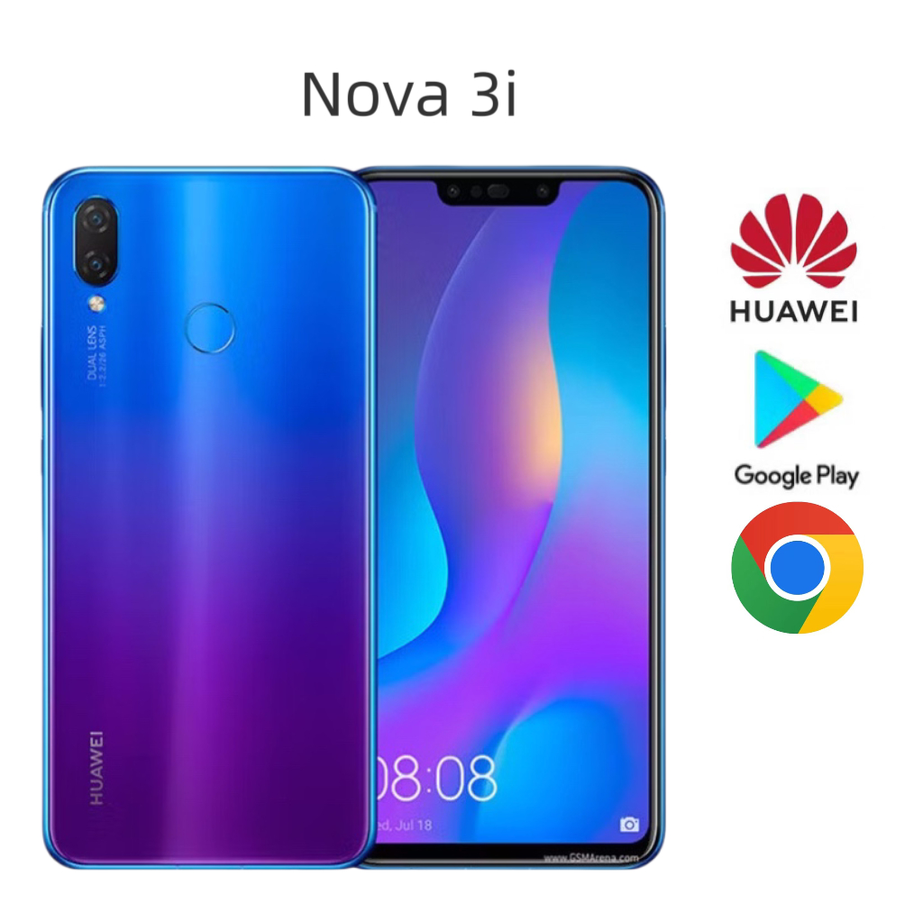 Huawei nova3i 6+128GB NFC 16.0PM fingerprint unlock second-hand phone 90% new | Shopee Philippines