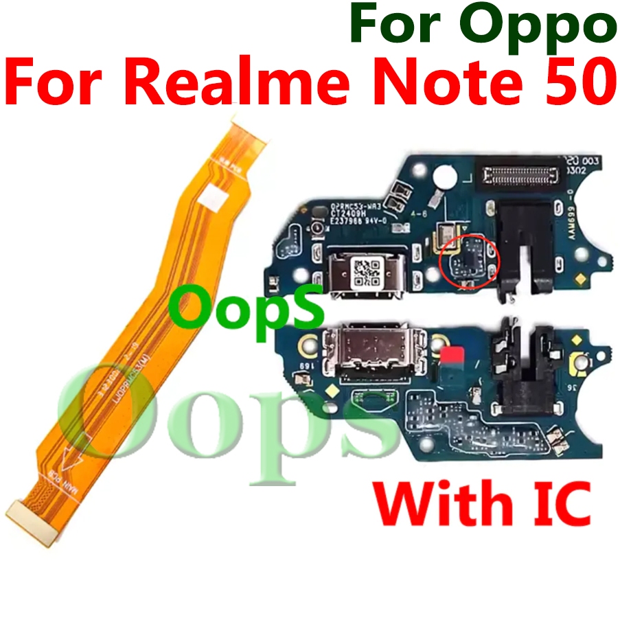 Fast Charging Board Flex For Realme Note 50 Motherboard Main Borad ...