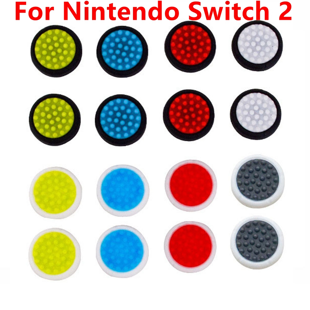 2/4 PCS Thumb Grip Compatible with Nintendo Switch 2 Joy Cons Joystick ...
