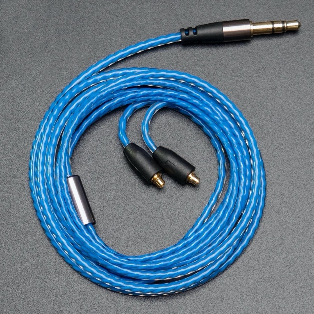 FENGRU Zoe 3.5mm OFC MMCX Earphone Upgrade Cable for Shure SE315 SE535 ...