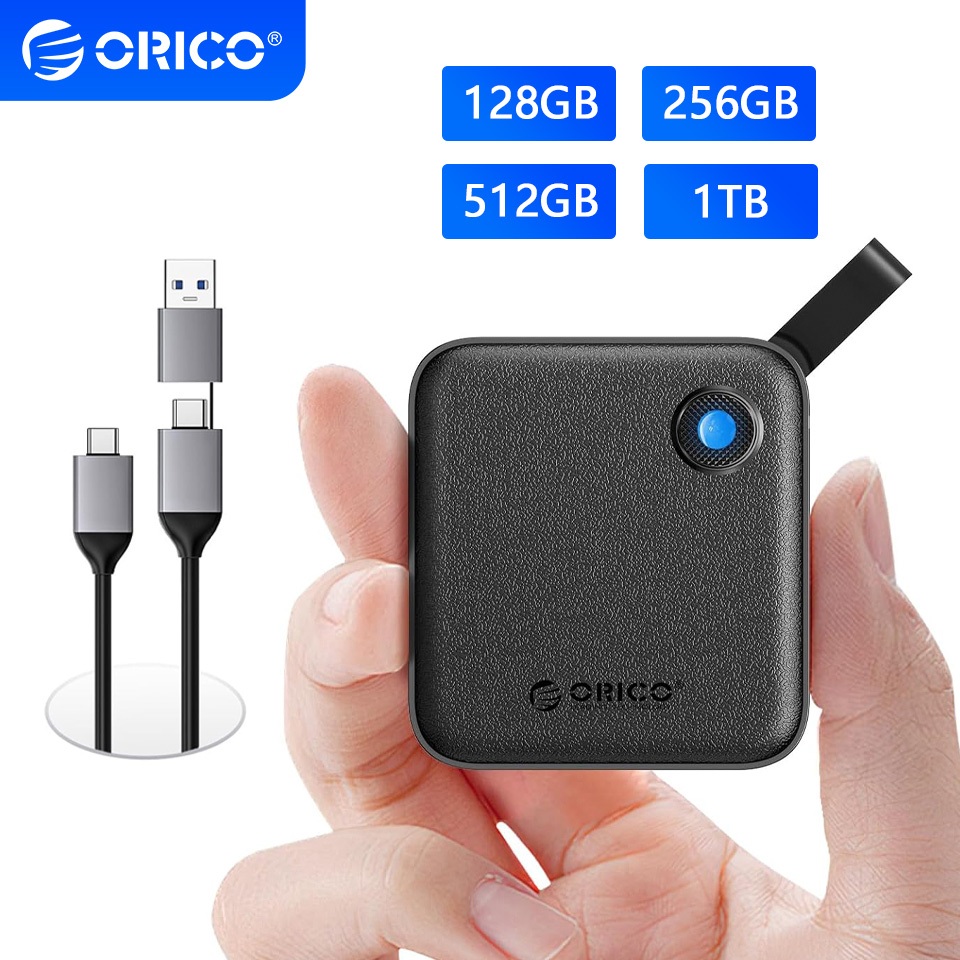 100% Original ORICO Portable Mini SSD USB A Type C 128G 256G 512G 1T External Solid State Drive ...