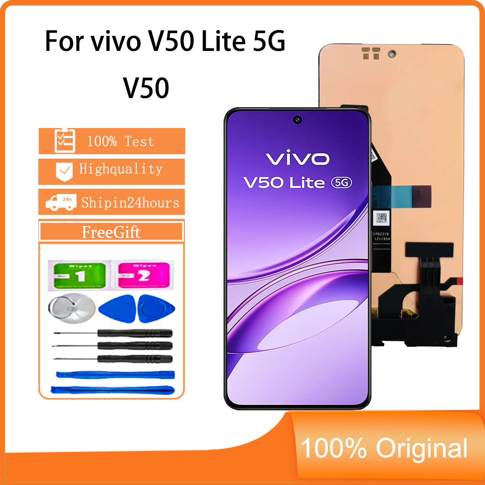 smhdmy AMOLED For vivo V50 Lite 5G V50 LCD Display Touch Screen Replacement | Shopee Philippines