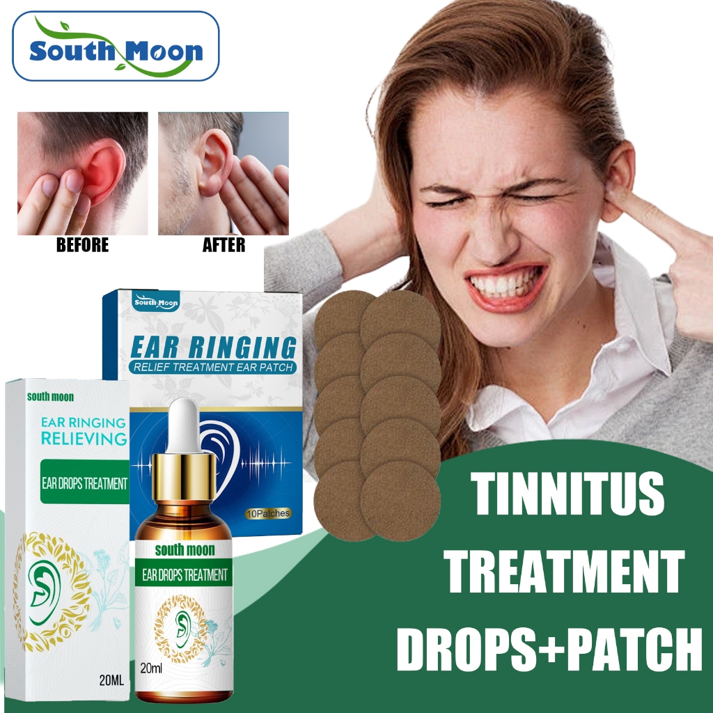 【Hot Sale】South Moon Tinnitus Treatment Drops Tinnitus Treatment patch ...