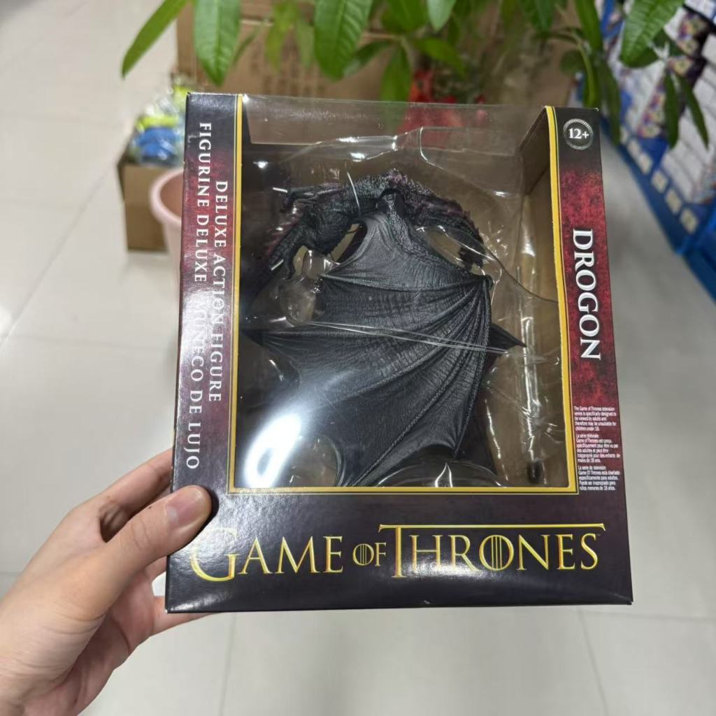 Game of Thrones the Black Dragon Drogon Deluxe Action Figure | Shopee ...