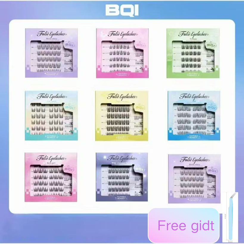 Bqi Glue-free False Eyelashes Natural Sunflower Glue-free Beauty Jelly ...