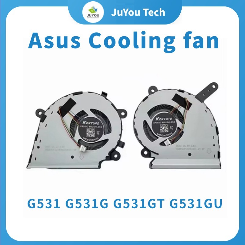 New Laptop CPU + GPU Cooling Fan for ASUS ROG Strix G531 G531G G531GT ...