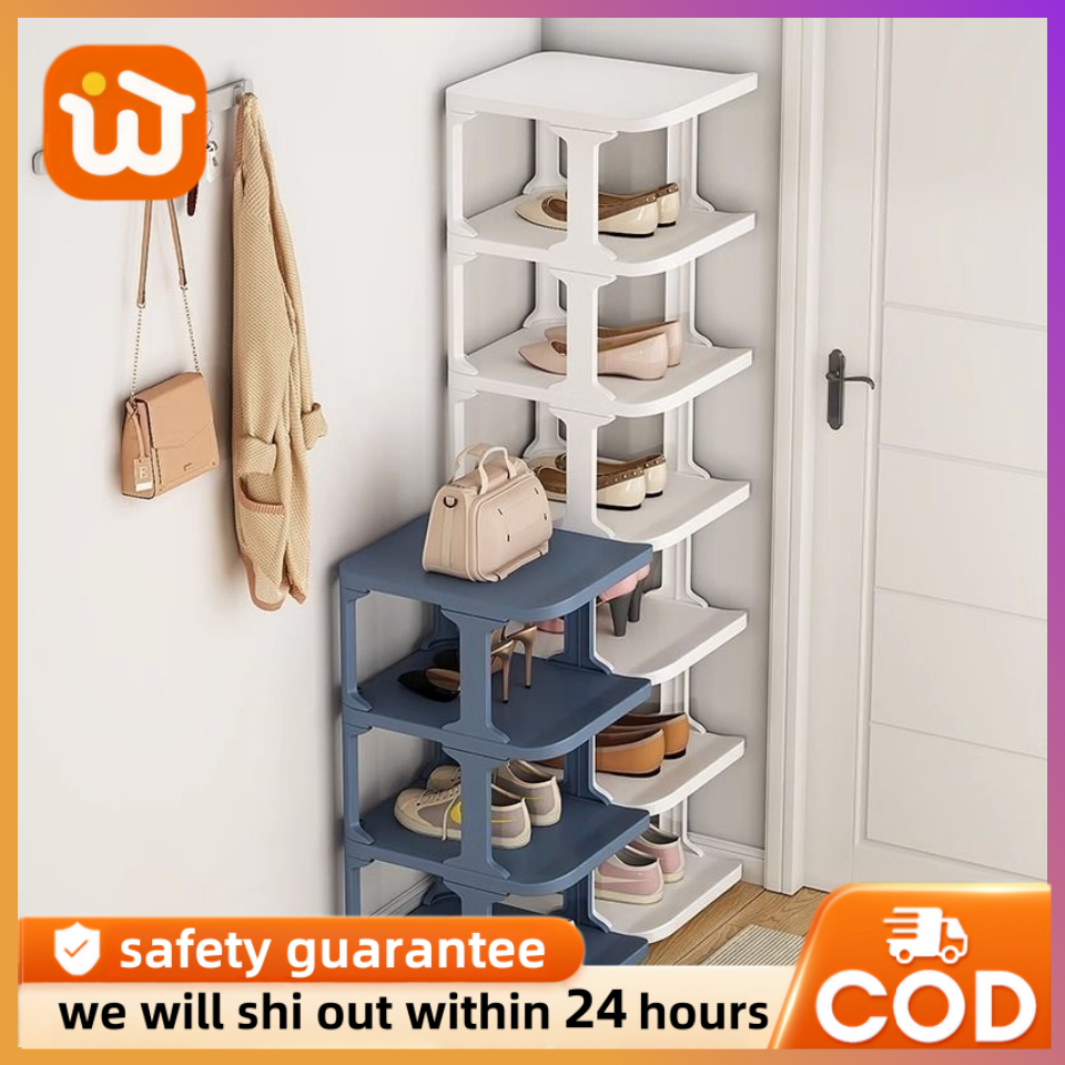 WakayaHome | H-Type Shoe Rack Multi-tier Shoe Rack Shoes Stackable ...