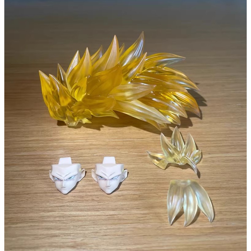 LIN Dragon Ball shf Super Three Heads Sculpture Pig Baby Super Three ...