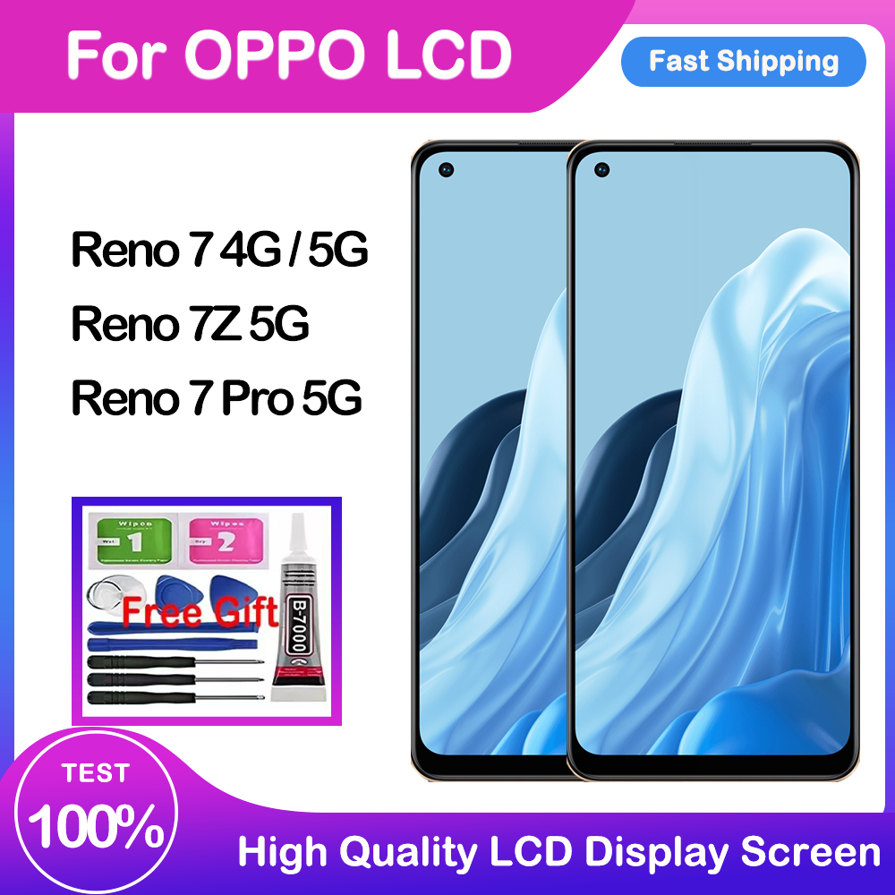 AMOLED OPPO Reno 7 4G 5G Reno 7z 5G Reno 7 Pro 5G LCD Display Touch Screen Replacement | Shopee ...