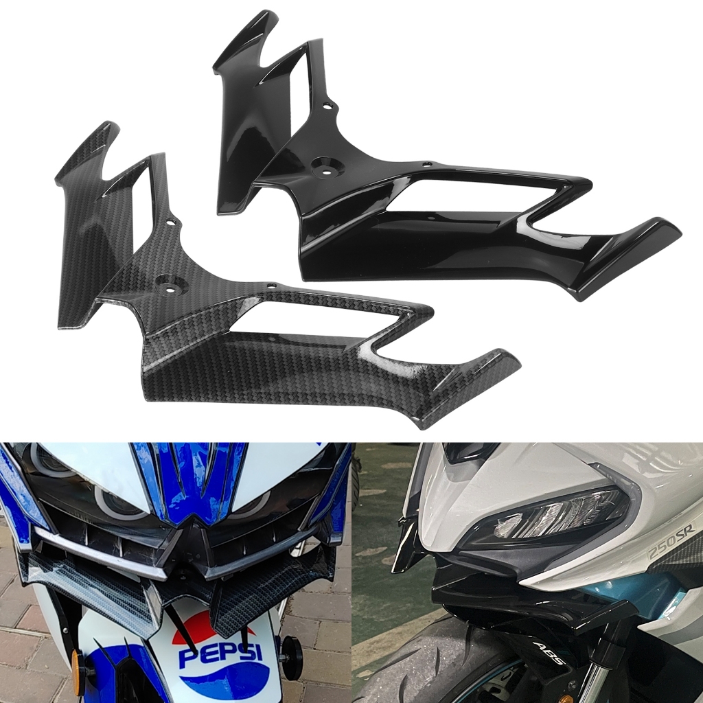 FOR YAMAHA R15 WINGLET WINDLET YZF R15V3 FRONT FAIRING WING LET ABS ...